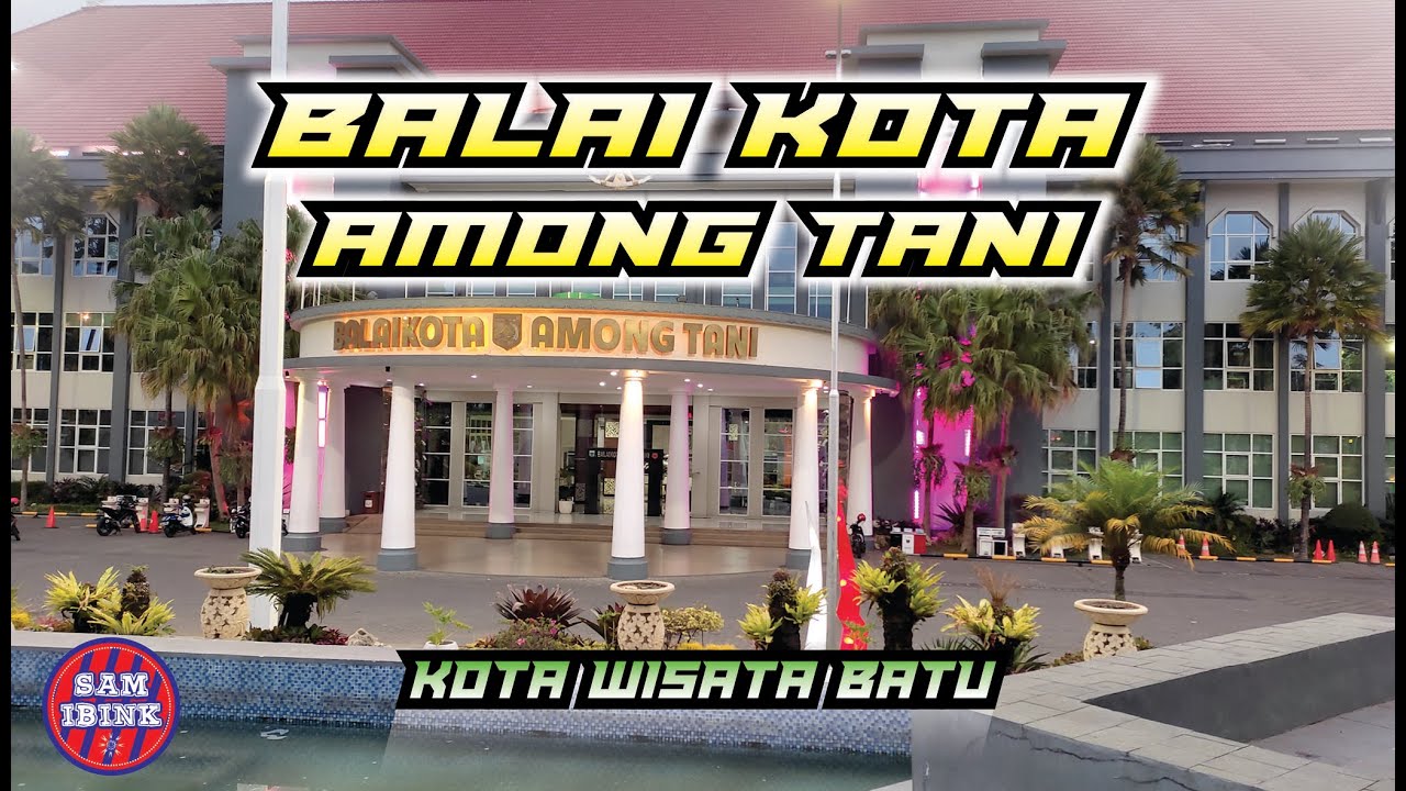 Sungguh Megah dan Indah Balai Kota Among Tani || Pusat Kantor ...
