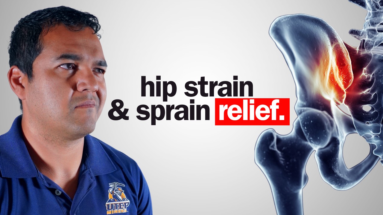 3 Essential Exercises for Hip Strains or Sprains - YouTube