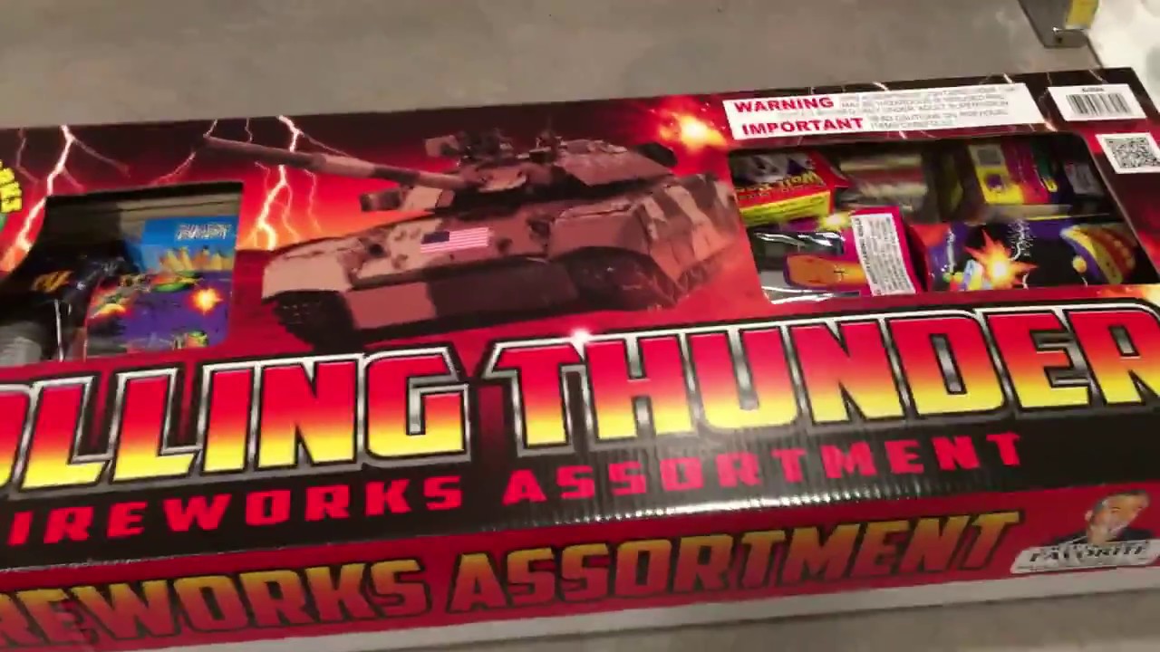 Rolling Thunder Assortment unboxing 2018 - YouTube