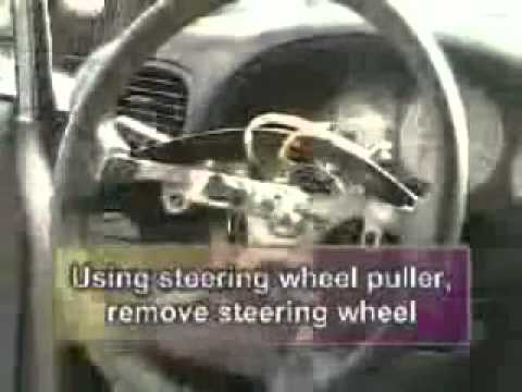 Replacing a Clock Spring Part 1 of 2 - YouTube