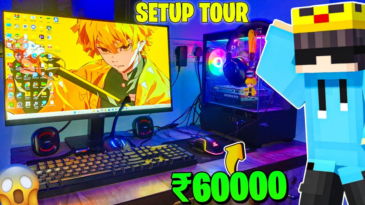 Dream Gaming Setup Tour 💻 - YouTube