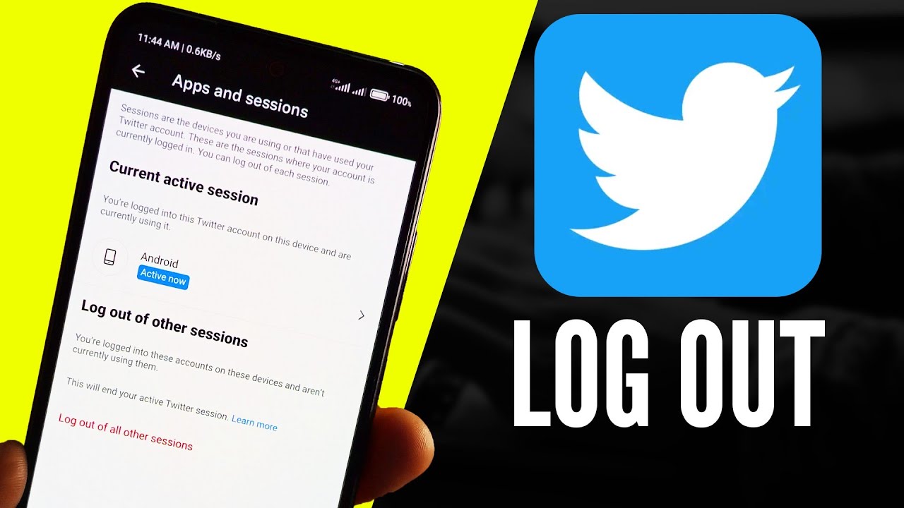 Check Login History And Sign Out Of Twitter On Other Devices - YouTube