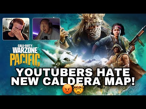 Why YOUTUBERS HATE NEW PACIFIC CALDERA MAP in WARZONE!😡 (Ft: Nick Mercs ...