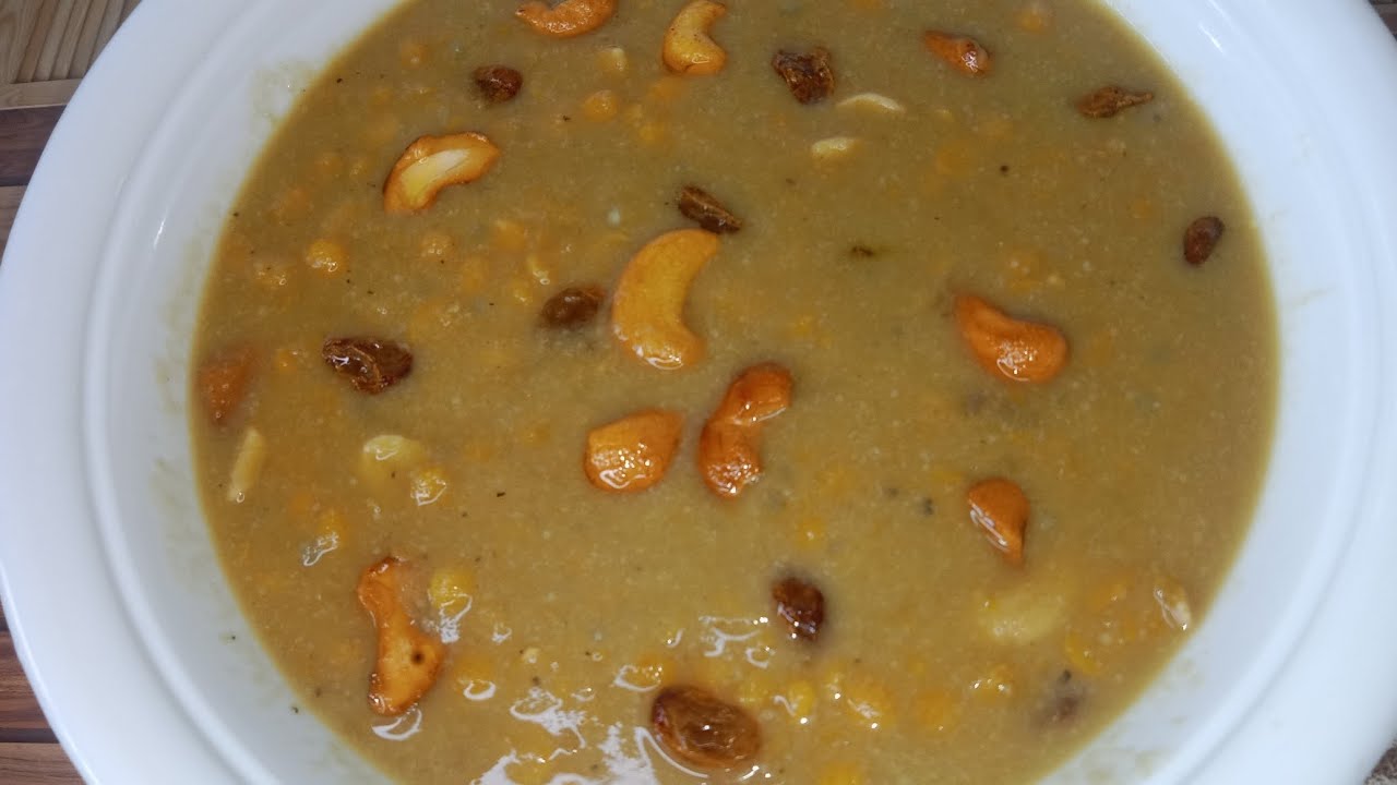 ಕಡ್ಲೆಬೇಳೆ ಸಾಬುದಾನ ಪಾಯಸ | Kadale Bele Paysa in kannada | chana dal ...