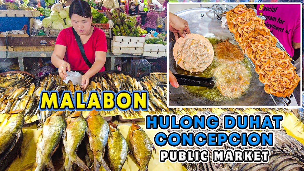 Exploring Adjacent MALABON MARKETS | Hulong Duhat & Concepcion Markets ...