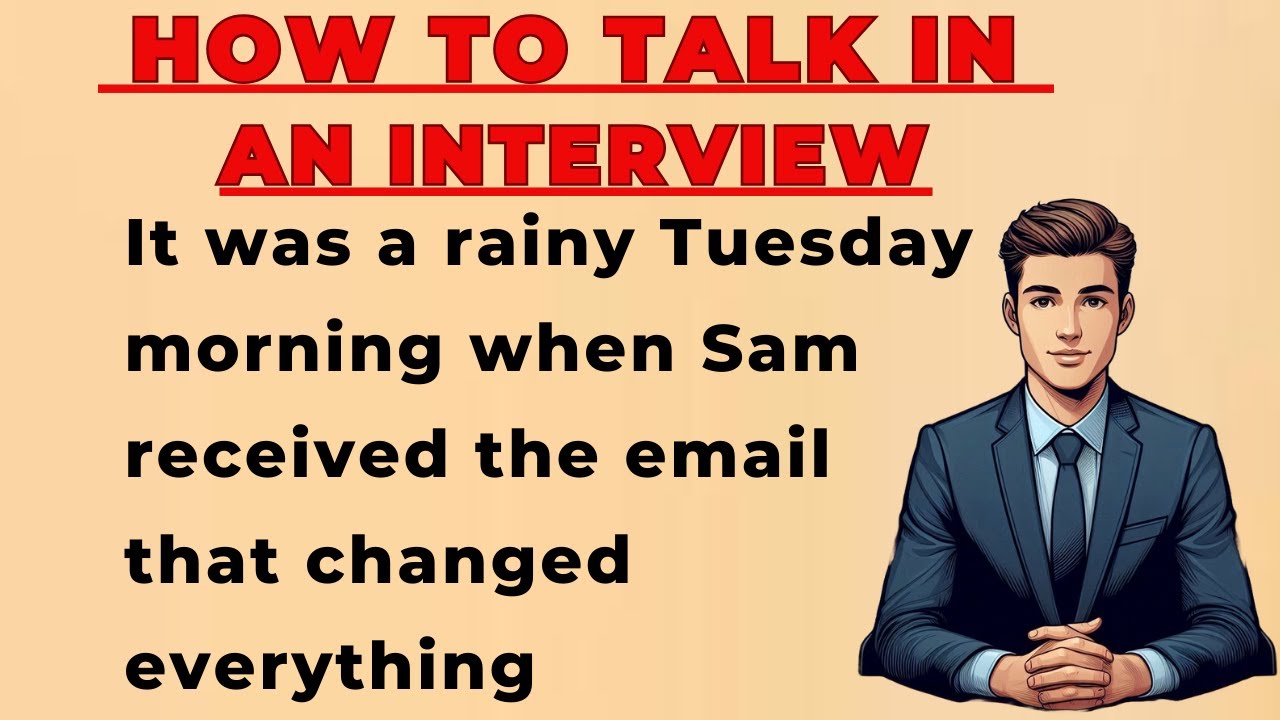 how to talk in interview | improve your english step by step through ...