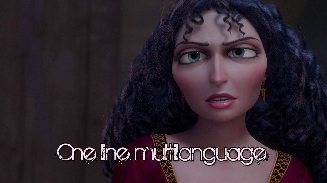 Gothel: You want me to be the bad guy? (one line multilanguage) - YouTube