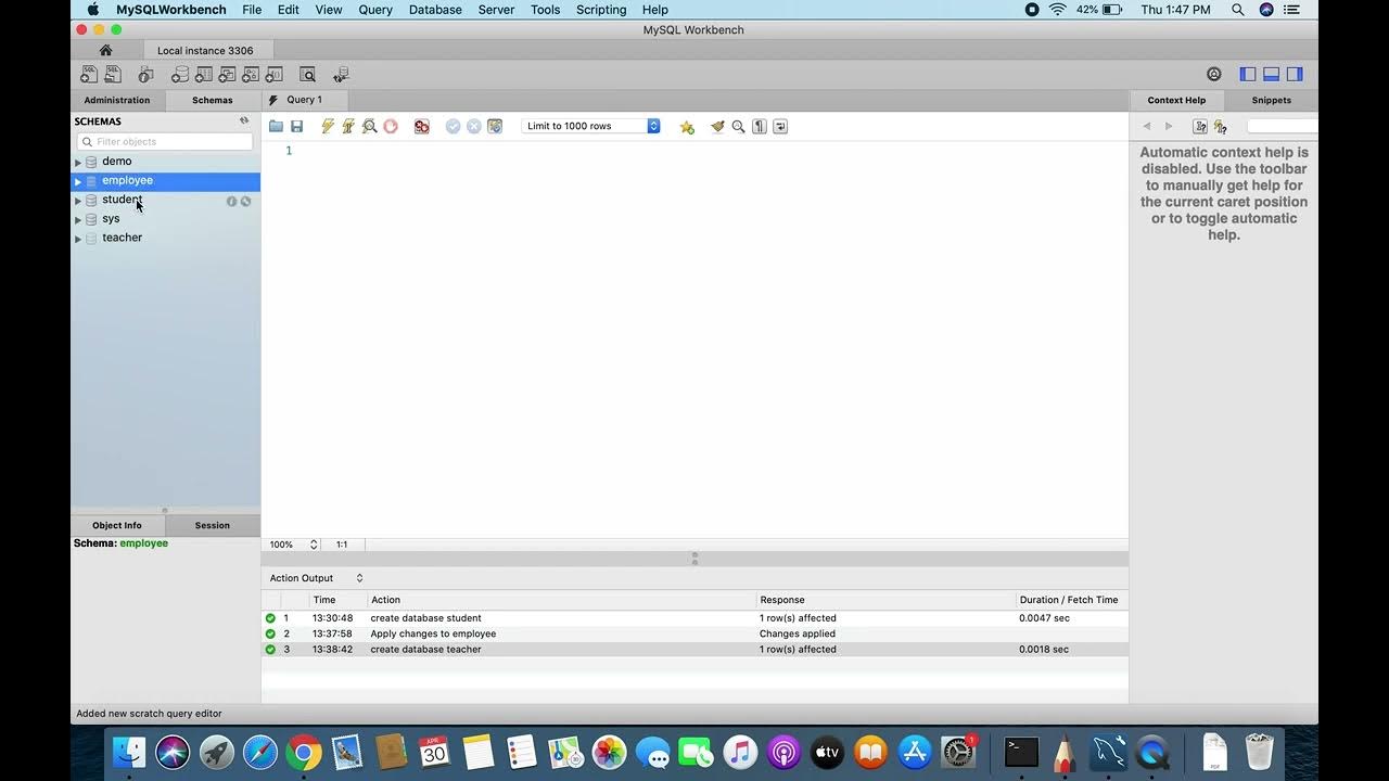 SELECT Database MySQL - YouTube
