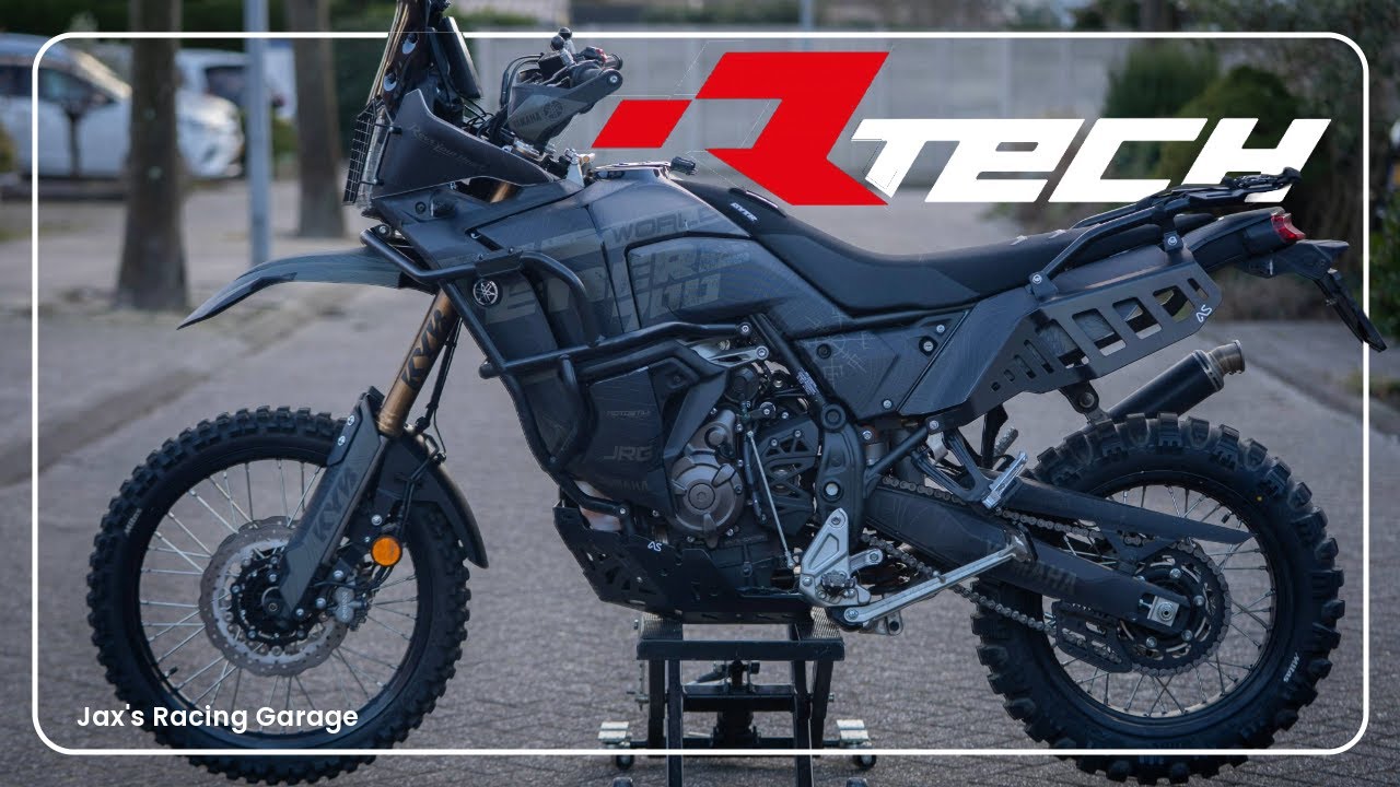 R-TECH high Fender for the Tenere 700 World Raid - YouTube