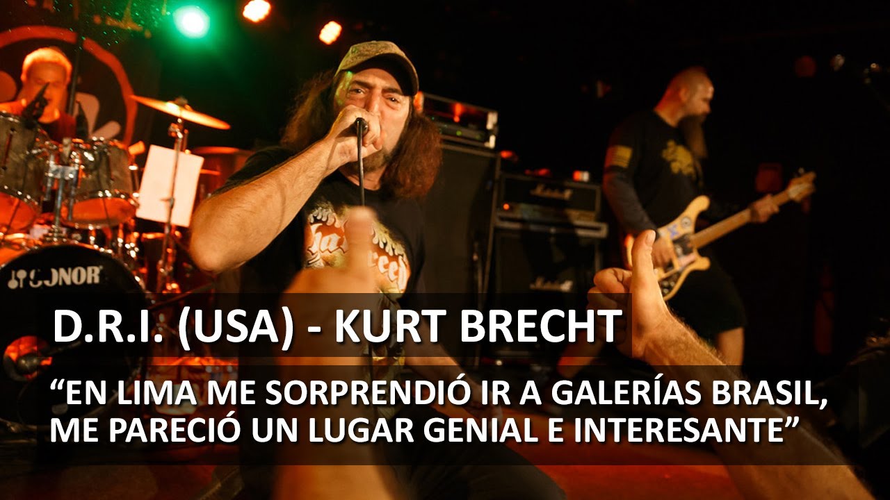 D.R.I - KURT BRECHT: EN LIMA ME SORPRENDIÓ GALERÍAS BRASIL, ME PARECIÓ ...