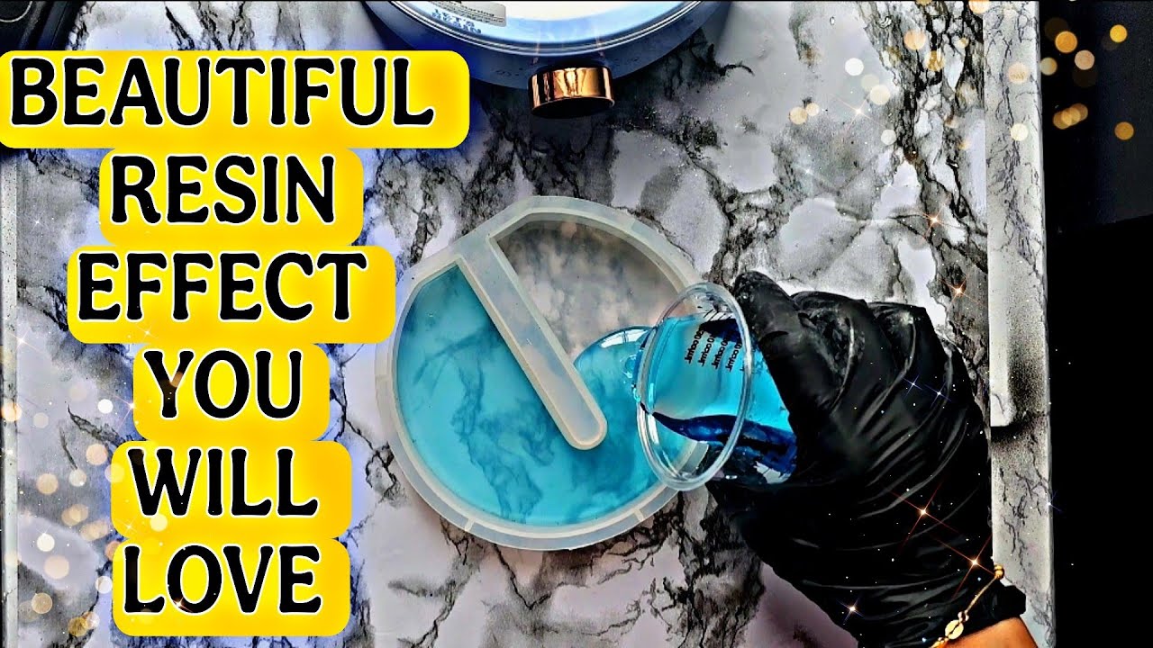 A Beautiful Effect In EPOXY RESIN Loved by Everyone ! - YouTube