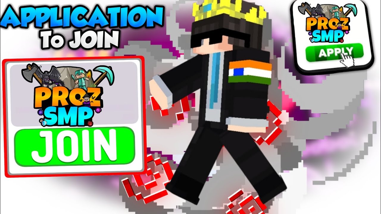 My application is proz smp | @RealMrProoo @StandaryPie @Funious_playz ...
