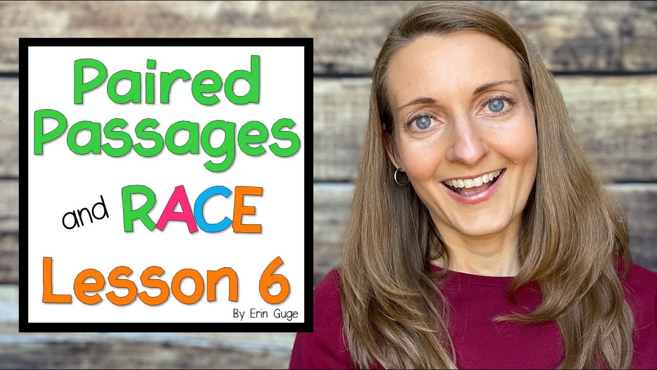 Paired Passages Lesson 6: Compare & Contrast Short Passages with a ...