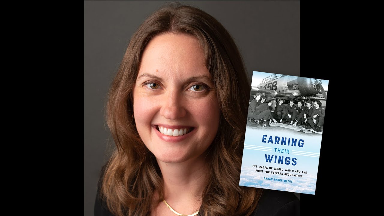 BOOK BREAKS: Sarah Parry Myers on "Earning Their Wings" - YouTube