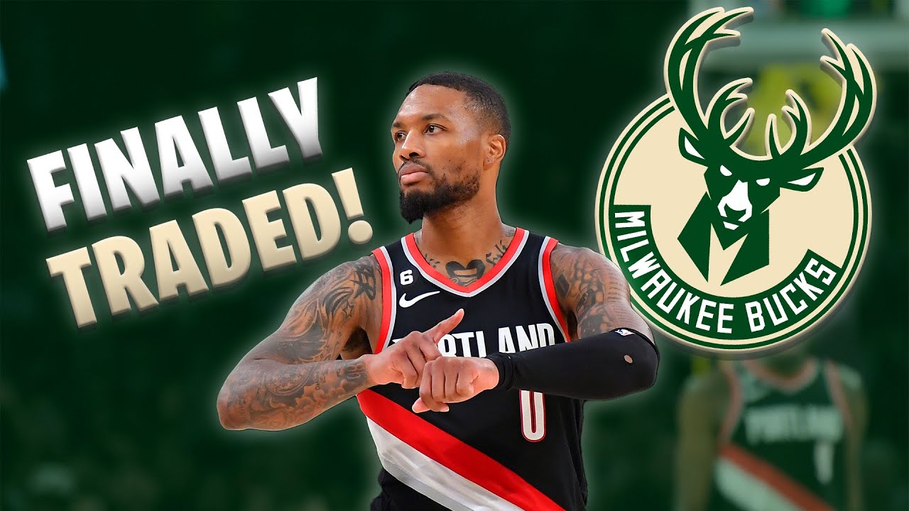 Damian Lillard is a Milwaukee Buck!! - YouTube
