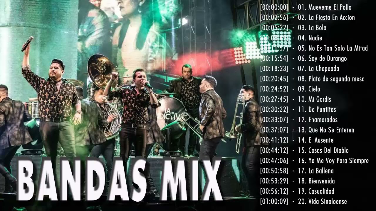 Lo Mejor De La Banda Mix 2021 - Bands Mix 2021 - Lo mejor de Abril ...