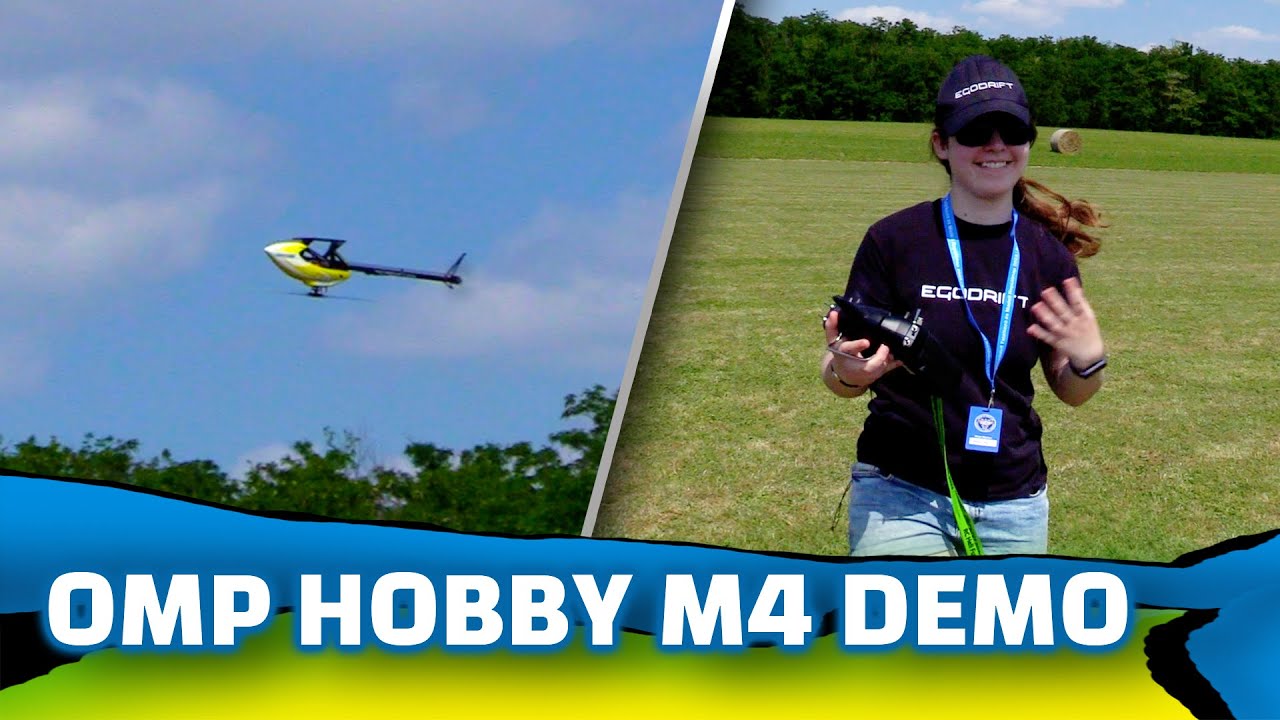 OMP Hobby M4 RC helicopter demo at SRCM Jetmodel Meetup 2023 - YouTube