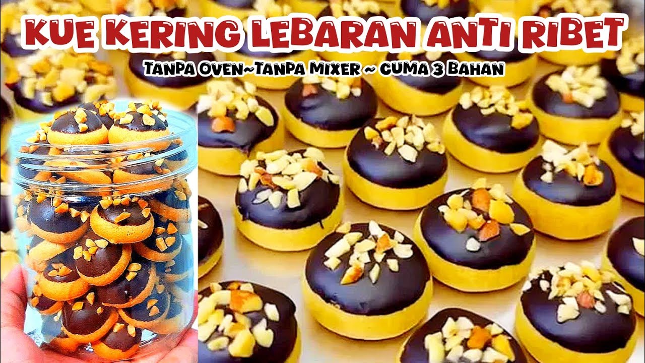 ANTI RIBET‼️KUE KERING LEBARAN ENAK BUATNYA SIMPLE TANPA MIXER TANPA ...
