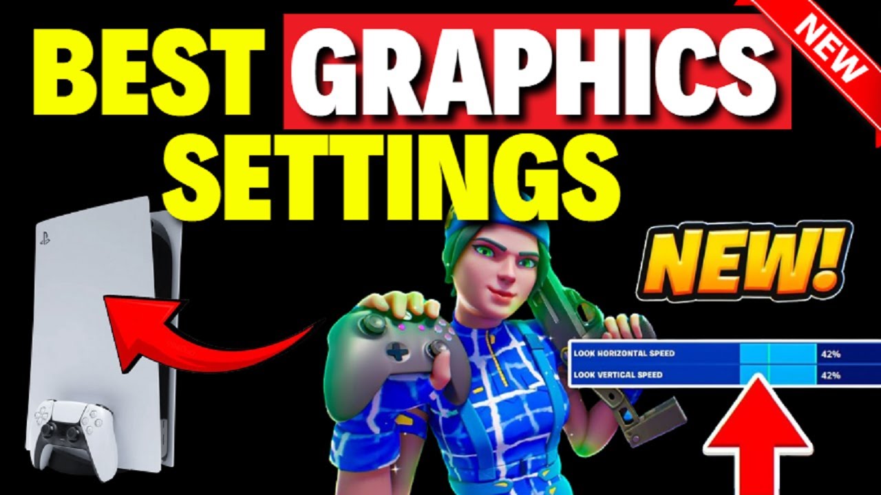 How to Make Your Graphics Better on Fortnite PS5 - YouTube