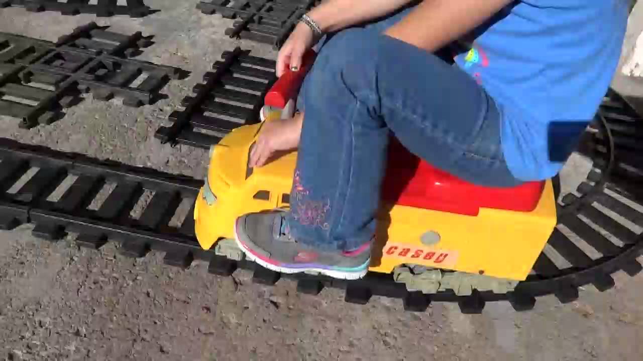 1970 Mighty Casey Ride 'Em Railroad by Remco - YouTube