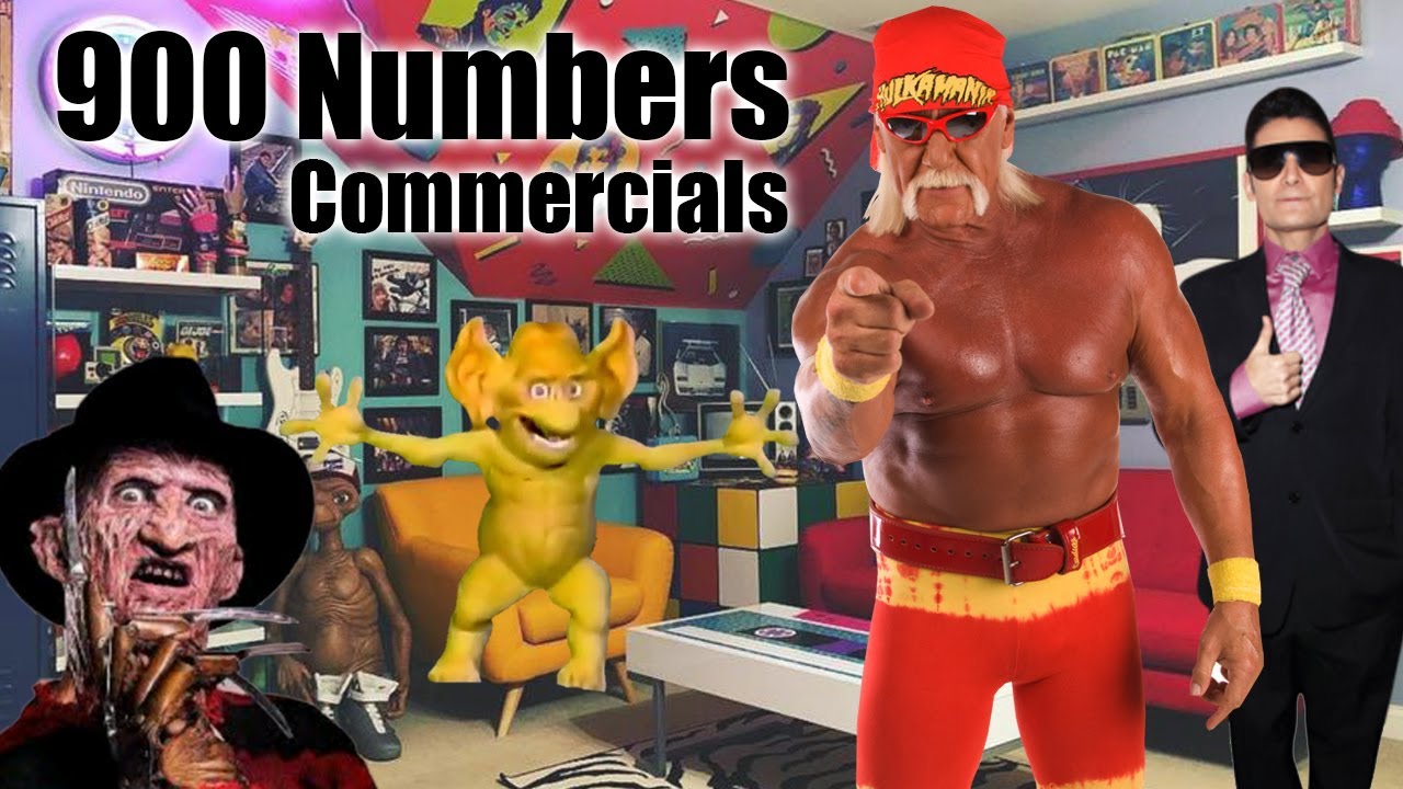 900 Numbers Commercial Horror and Pop Culture TV Ads - YouTube