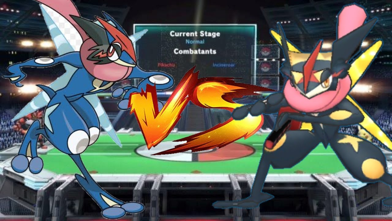 Ash Greninja Vs Shadow Greninja interesting fight full hd in monster of ...