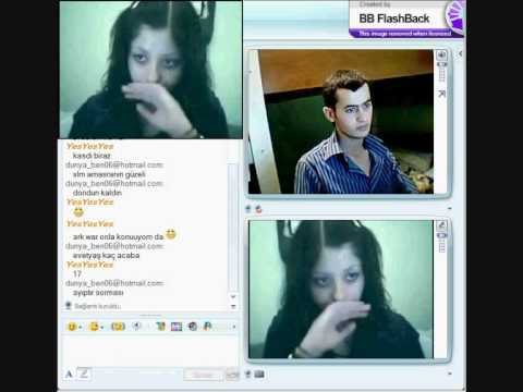msn webcam şakası komik