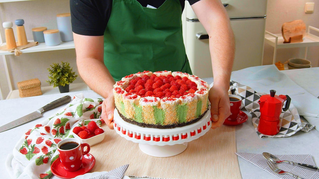 Raspberry Matcha Cheesecake With An Oreo Crust: Dessert Just Got Even ...