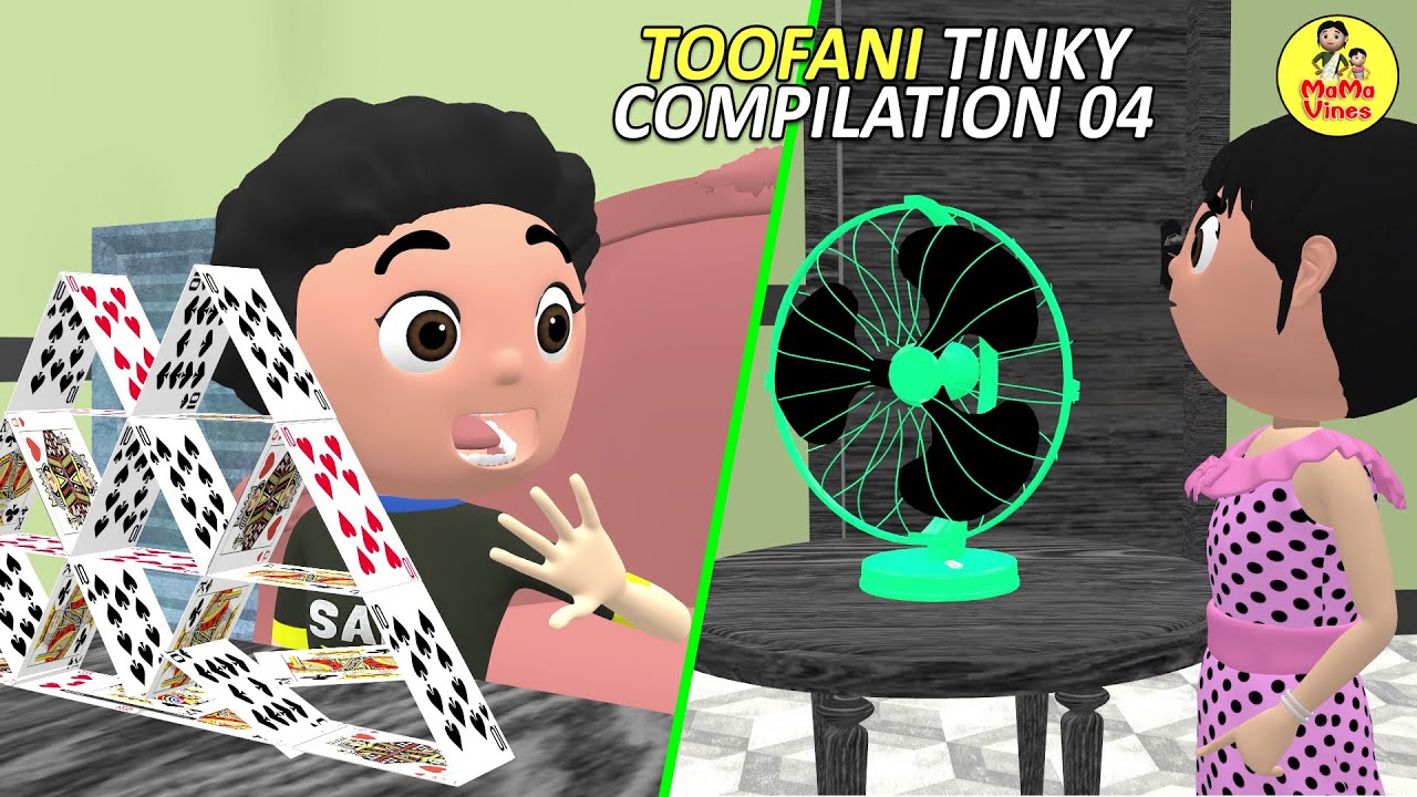 TOOFANI TINKY | COMPILATION 04 | 3D COMEDY | Comedy Video | MaMa Toons ...