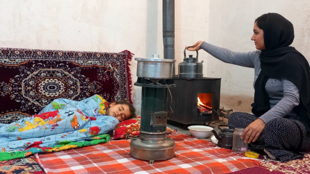 IRAN nomadic life|daily routine village life of Iran|Iranian village ...