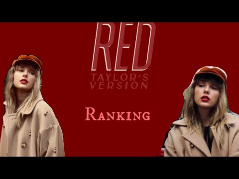 Red Taylor version ranking - YouTube