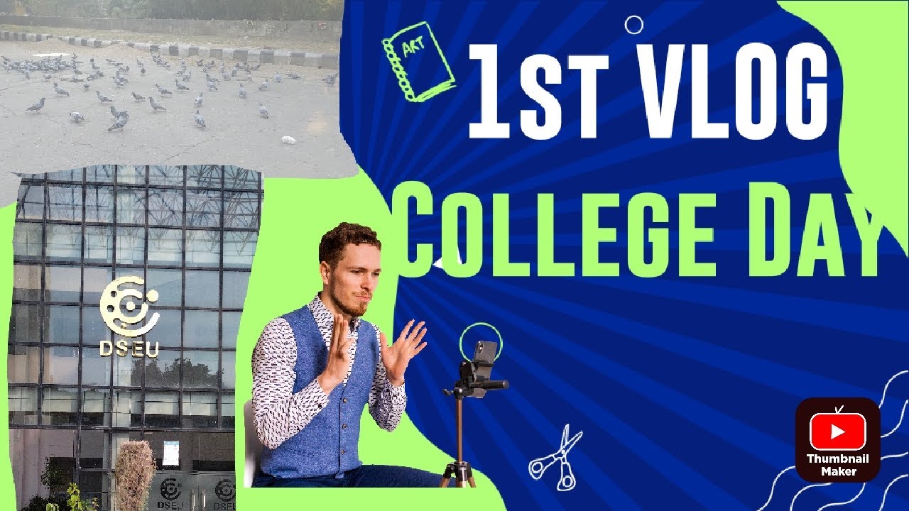 1st VLOG(23/10/23) college vlog - YouTube
