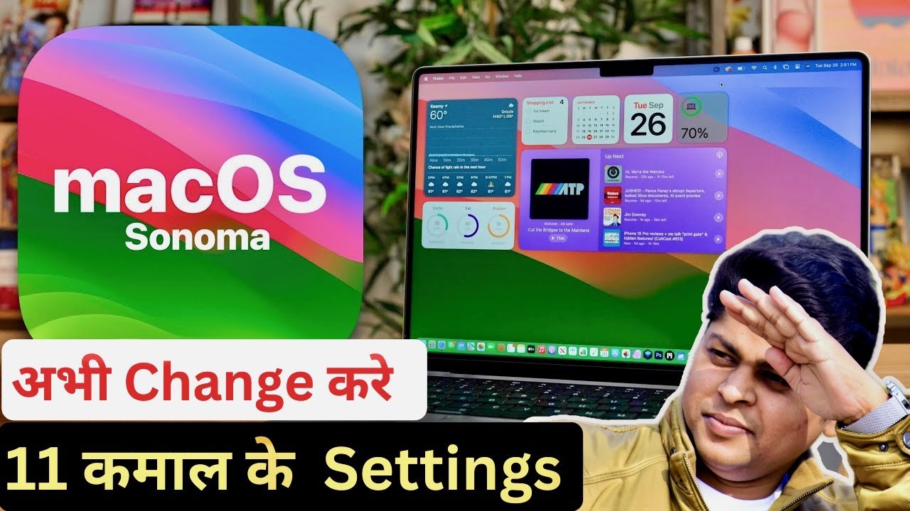macOS Sonoma-11 Settings You NEED to Change Immediately!🔥 - YouTube