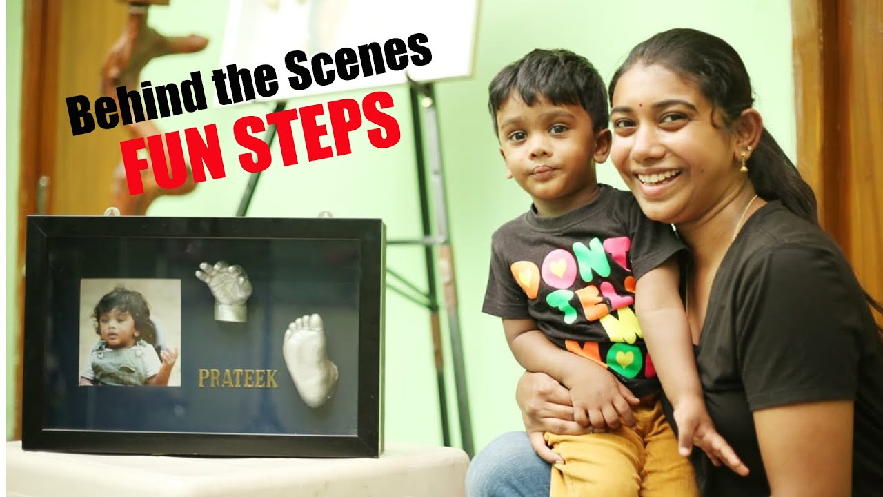 Behind the scenes for a Siblings hand castings. - YouTube