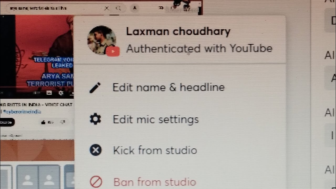 Al Kafir Is Laxman Choudhary Showing His Private Messages on Streamyard - YouTube