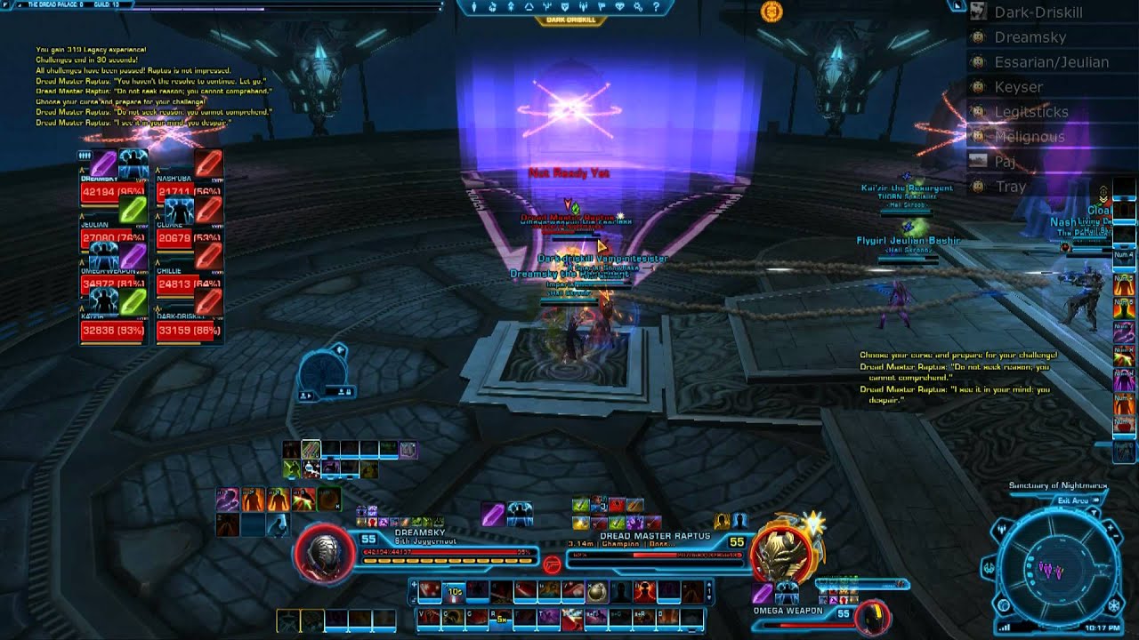 Hail Skroob - 8 Man HM DP - Raptus - Tank POV - YouTube