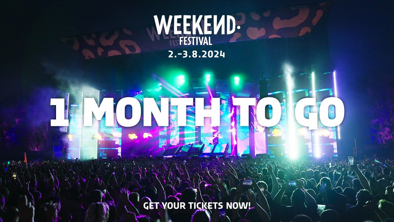Weekend Festival 2024 – 1 Month To Go - YouTube