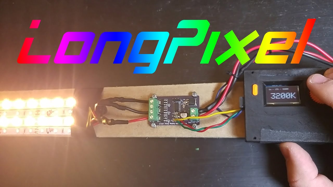 LongPixel Demo: Variable Color Temperature Light Bar - YouTube