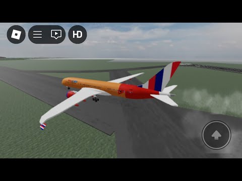 Fly US Boeing 787-9 Takeoff and Landing Roblox - YouTube