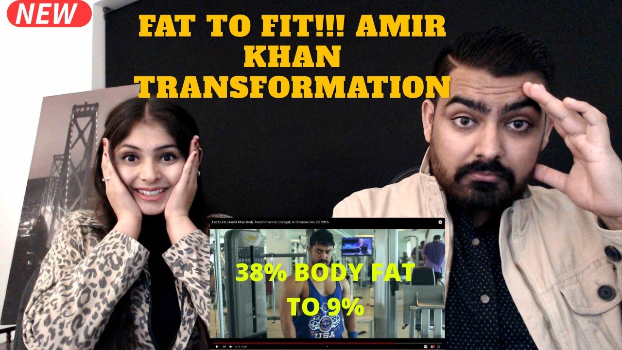 FAT TO FIT Reaction by Australian Couple | Aamir Khan Body Transformation | Dangal | Sim ...