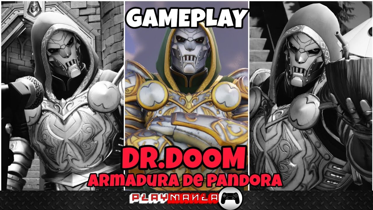 👾 Dr. DOOM Armadura de pandora FORTNITE PS5 Gameplay 👾 - YouTube