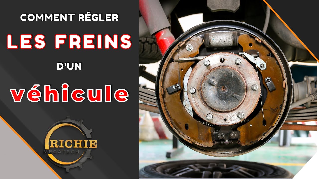 tuto: comment régler les freins d'un véhicule en 5 minutes - YouTube