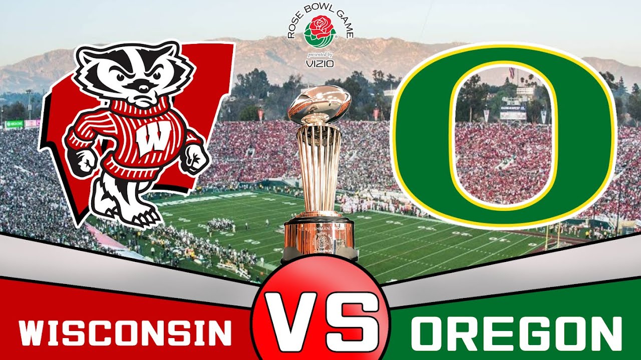2KU 2024 Rose Bowl Game Presented By VIZIO | Wisconsin vs. Oregon - YouTube