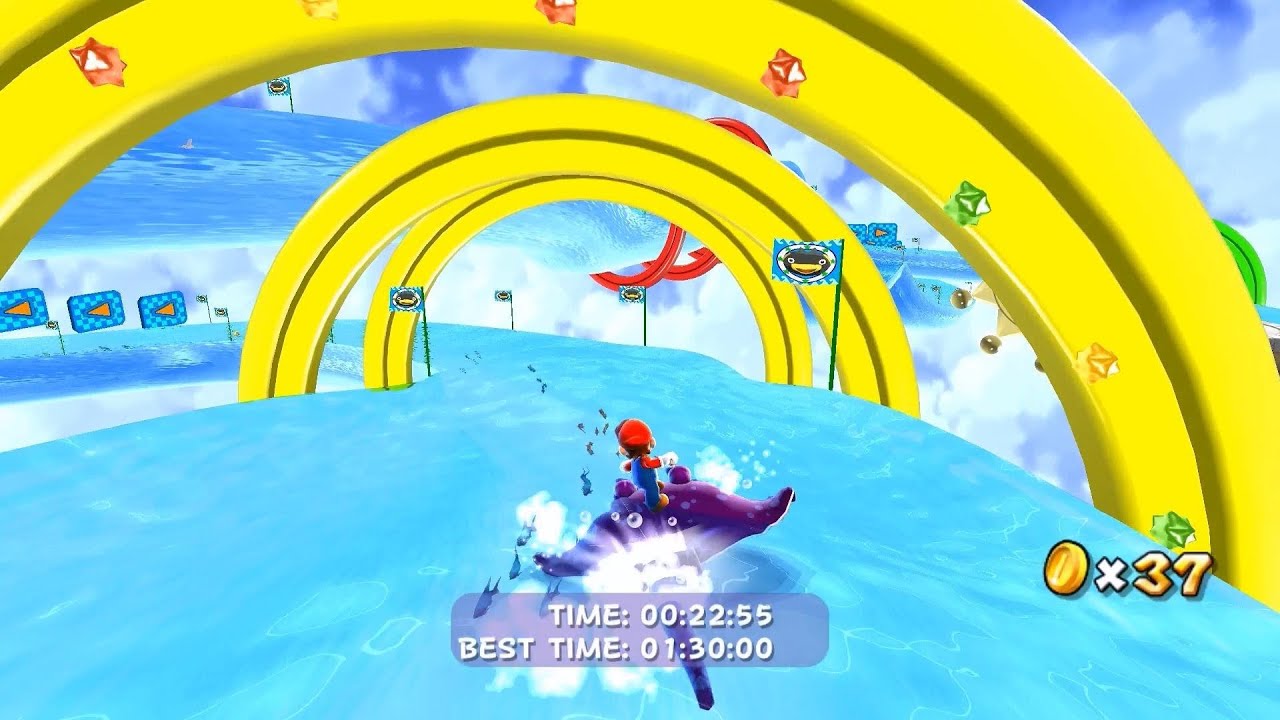 Dolphin 4.0.2 | Super Mario Galaxy | Star 10 - Loopdeeloop Galaxy ...