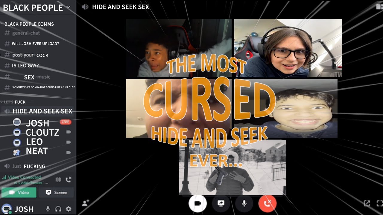 THE MOST CURSED HIDE AND SEEK EVER... - YouTube