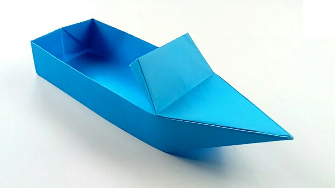 How To Make A Paper Boat That Floats Paper Speed Boat YouTube How To Make A Paper Boat That Floats Paper Speed Boat YouTube