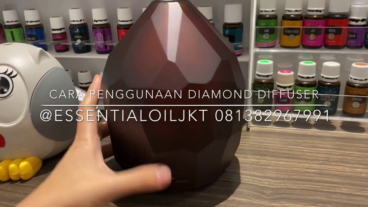 CARA PENGGUNAAN DIAMOND DIFFUSER YOUNG LIVING - YouTube