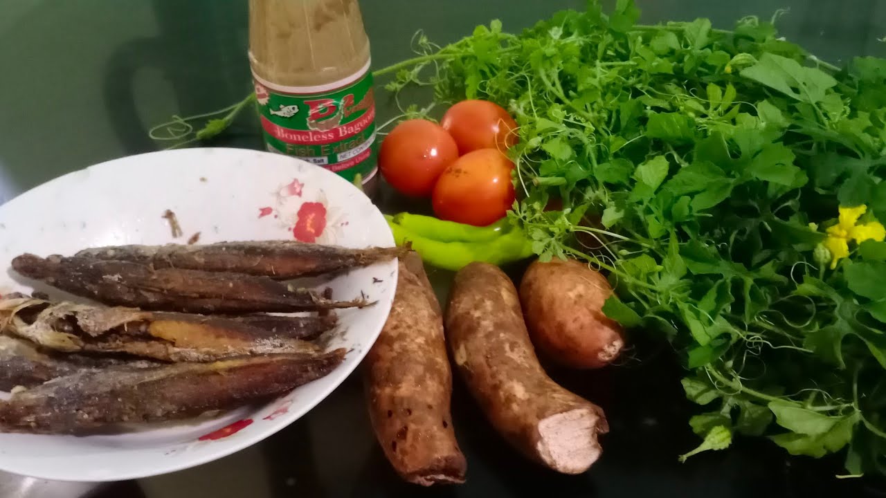 Abraw sa dahon ng ampalaya at galunggong ( olivia gutierrez vlog)# ...