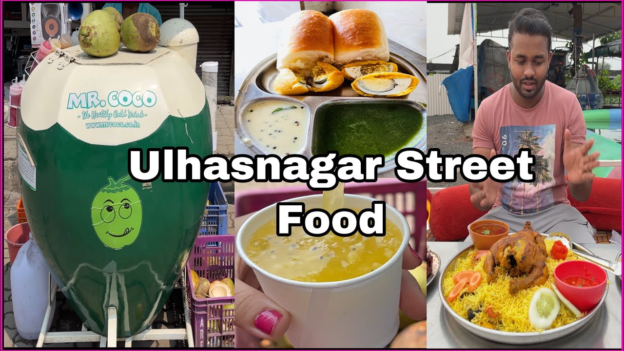 Ulhasnagar Street Food | Mumbai Food Tour | महाराष्ट्र दौरा - YouTube