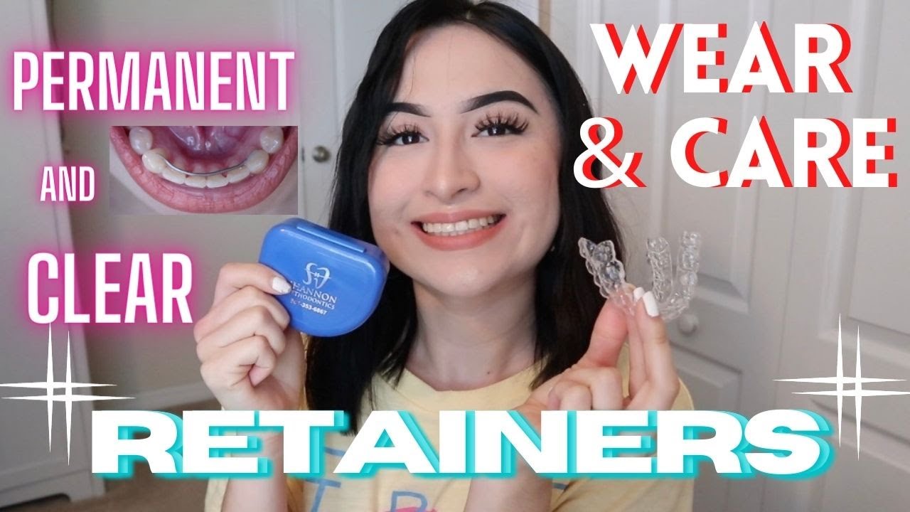 Braces: Retainers // Clear & Permanent + close-ups - YouTube
